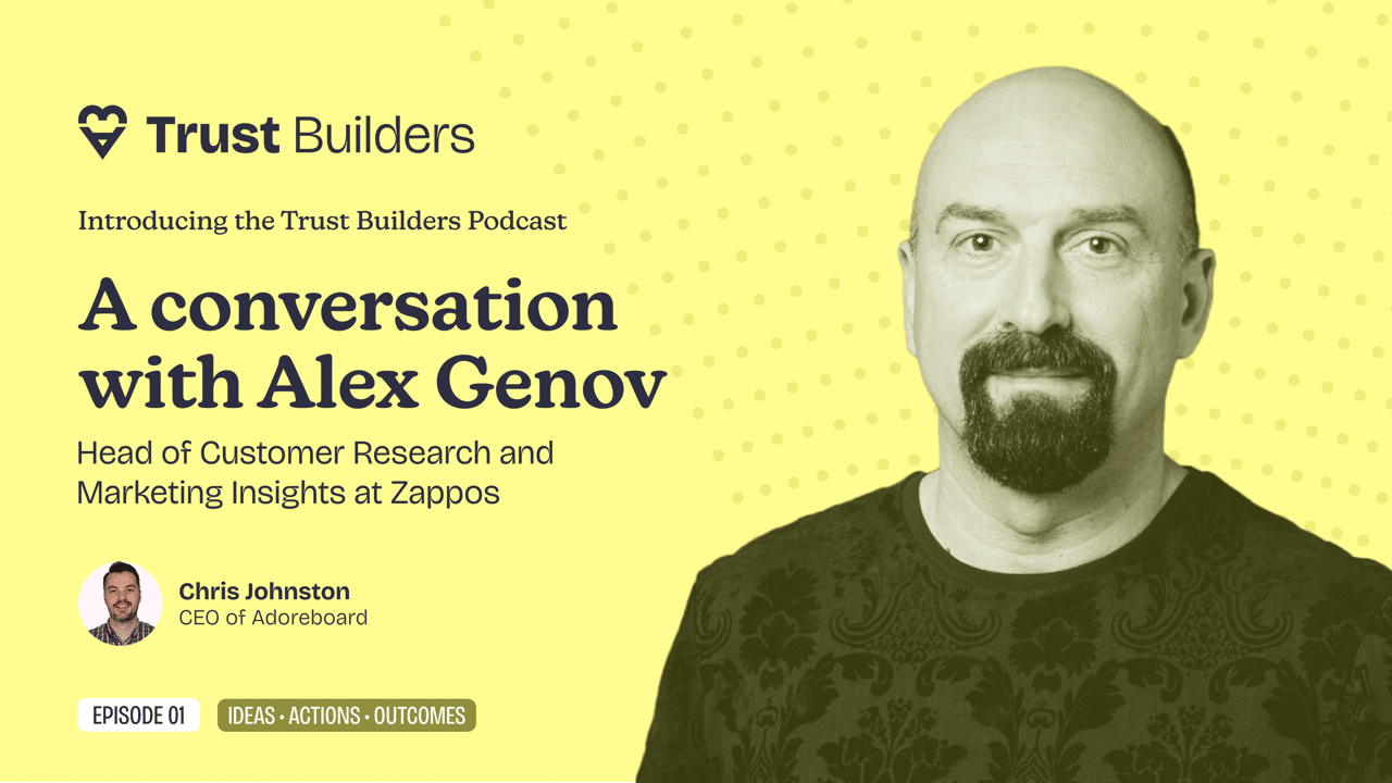 Trust Builders podcast for CX & EX profs — launch with Alex Genov ...
