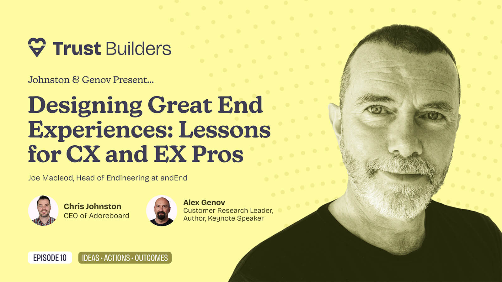 Designing Great End Experiences: Lessons for CX, EX & UX Pros with Joe ...